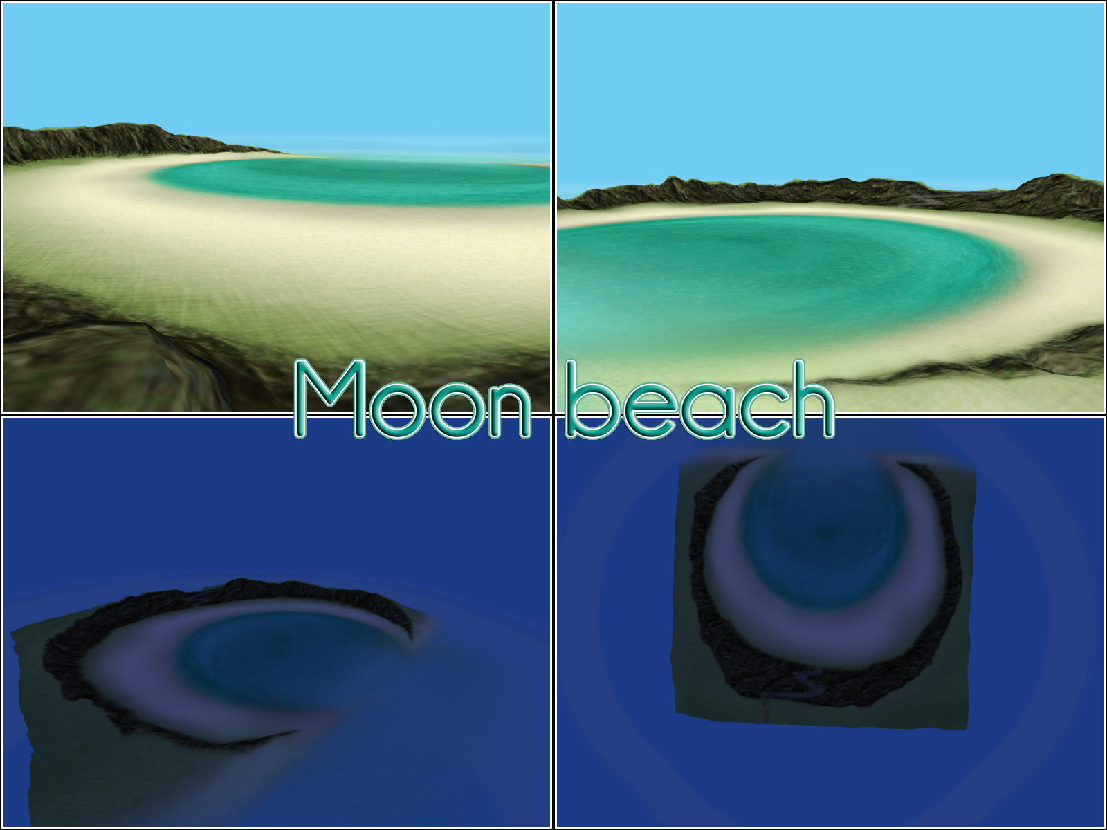 MMD Moon beach DL by kaahgomedl on DeviantArt
