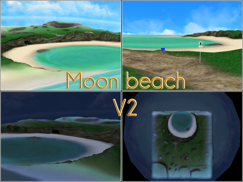 Moon Beach V2 by kaahgomedl on DeviantArt