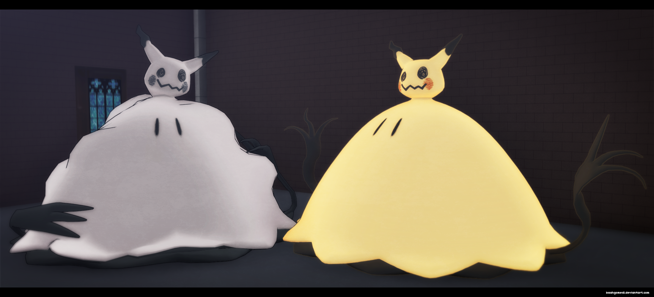 MMD Pokemon: Let's Snuggle Forever Mimikyu by kaahgomedl on DeviantArt