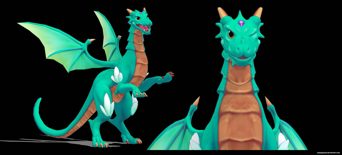 Baby dragon DL by kaahgomedl on DeviantArt