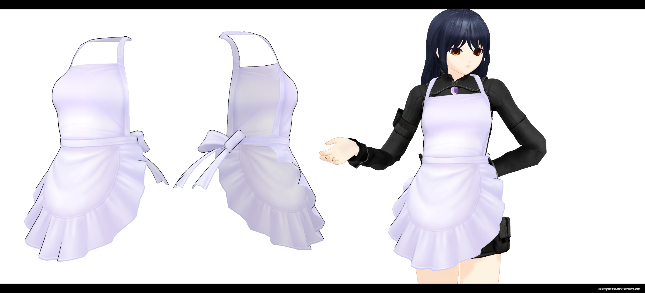 MMD: Appron DL by kaahgomedl on DeviantArt