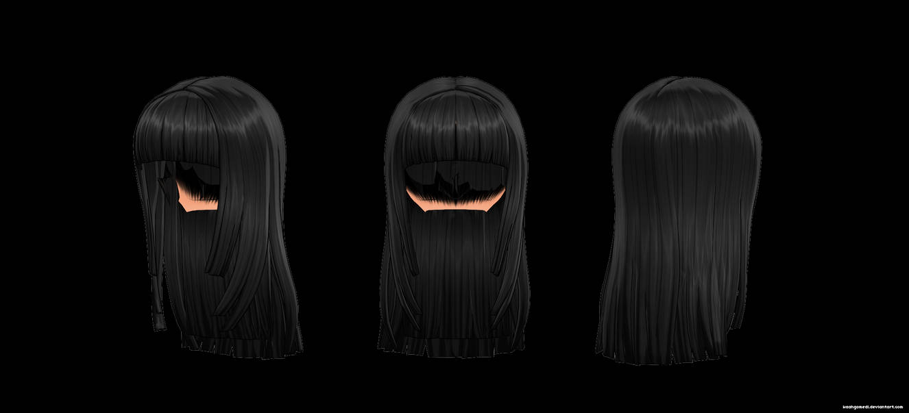 MMD: Long hair 1 DL by kaahgomedl on DeviantArt