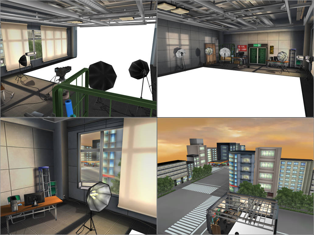 MMD: Photo Studio DL by kaahgomedl on DeviantArt