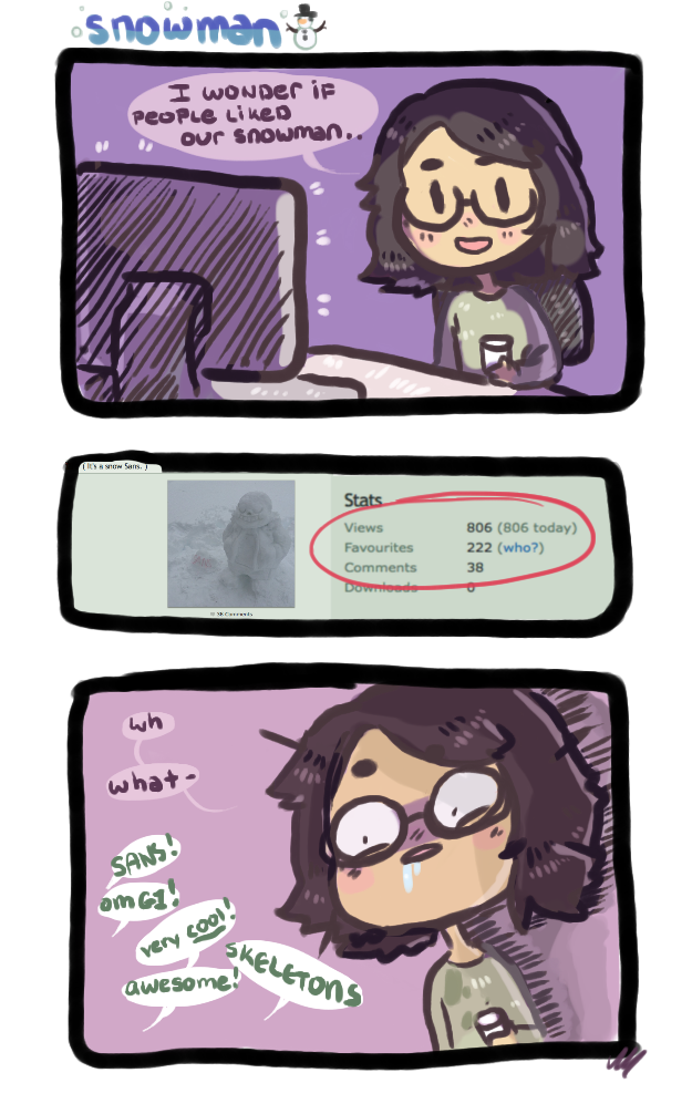 snowman??? by DreamDriftSprite on DeviantArt