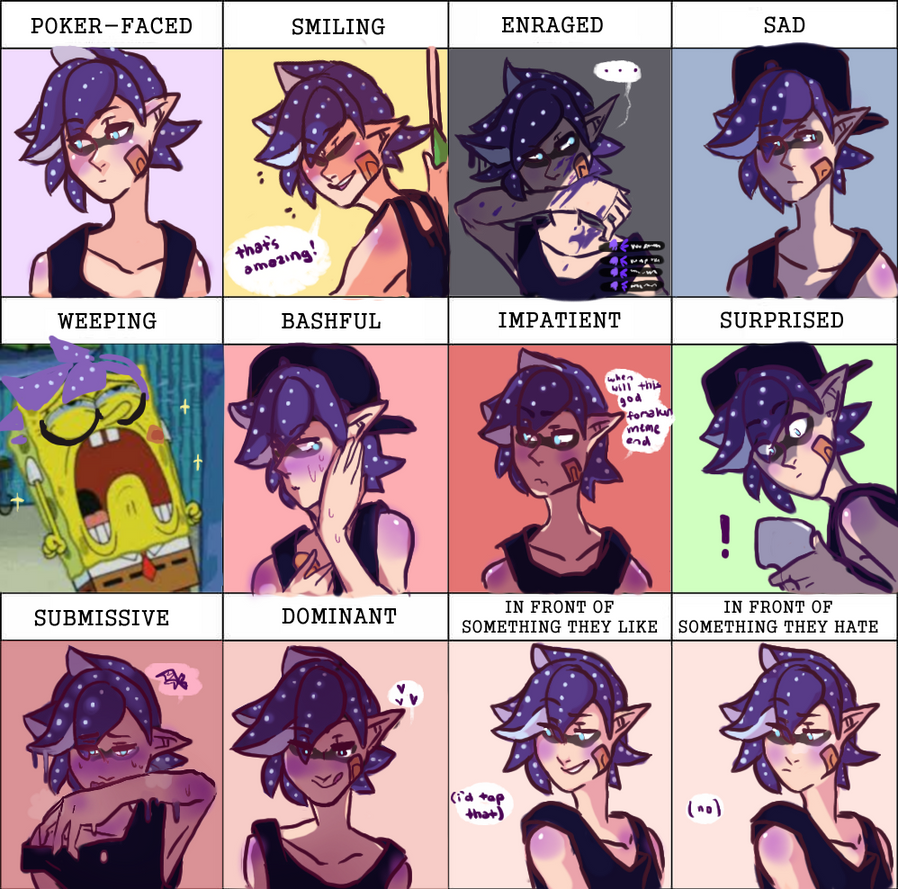 the many faces of triton by DreamDriftSprite on DeviantArt