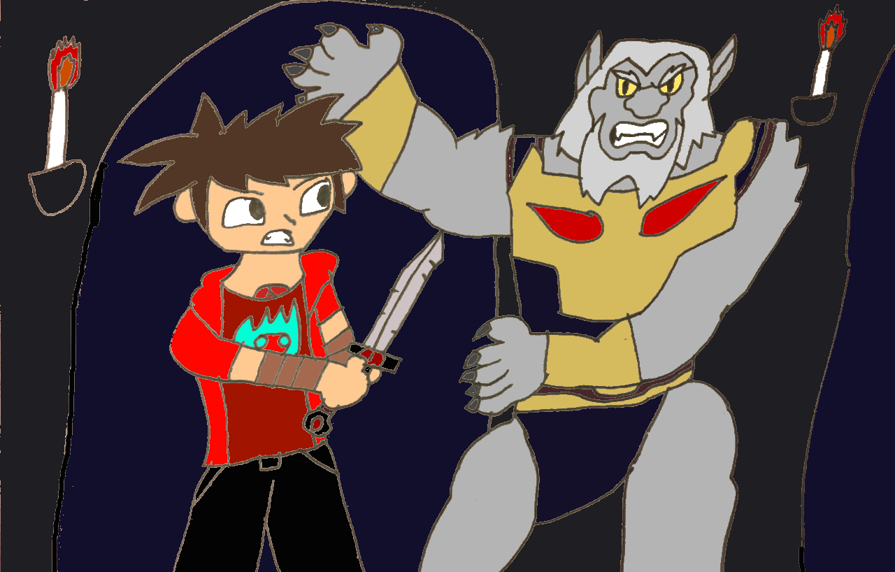 Kyle Vs Wolf by SuperSaiyanPlusUltra on DeviantArt
