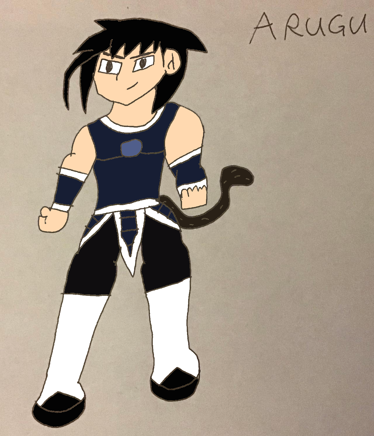 Arugu by SuperSaiyanPlusUltra on DeviantArt