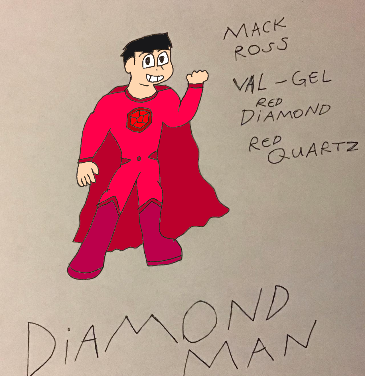 Diamond Man by SuperSaiyanPlusUltra on DeviantArt