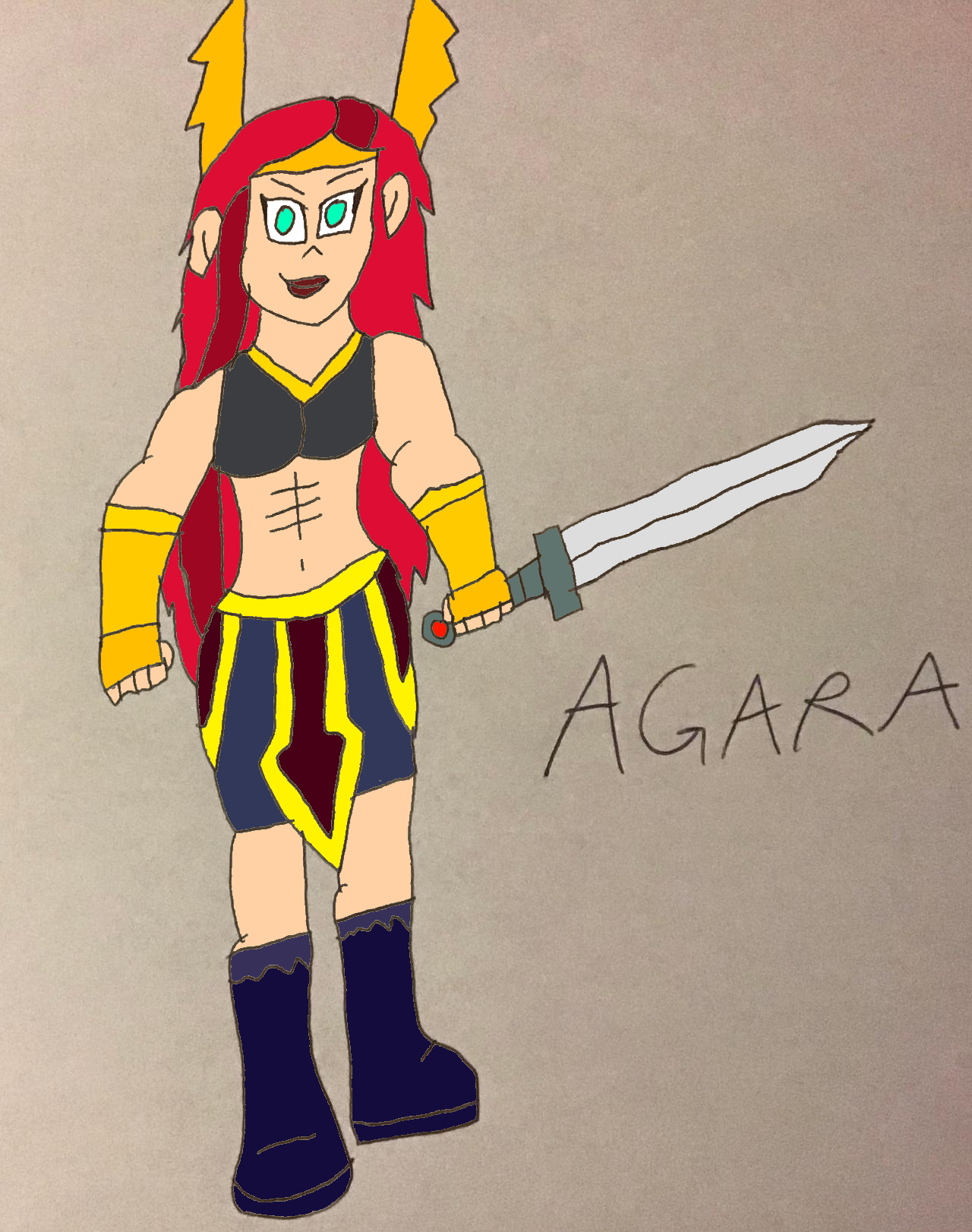 Agara by SuperSaiyanPlusUltra on DeviantArt