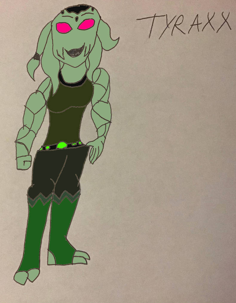 Tyraxx by SuperSaiyanPlusUltra on DeviantArt