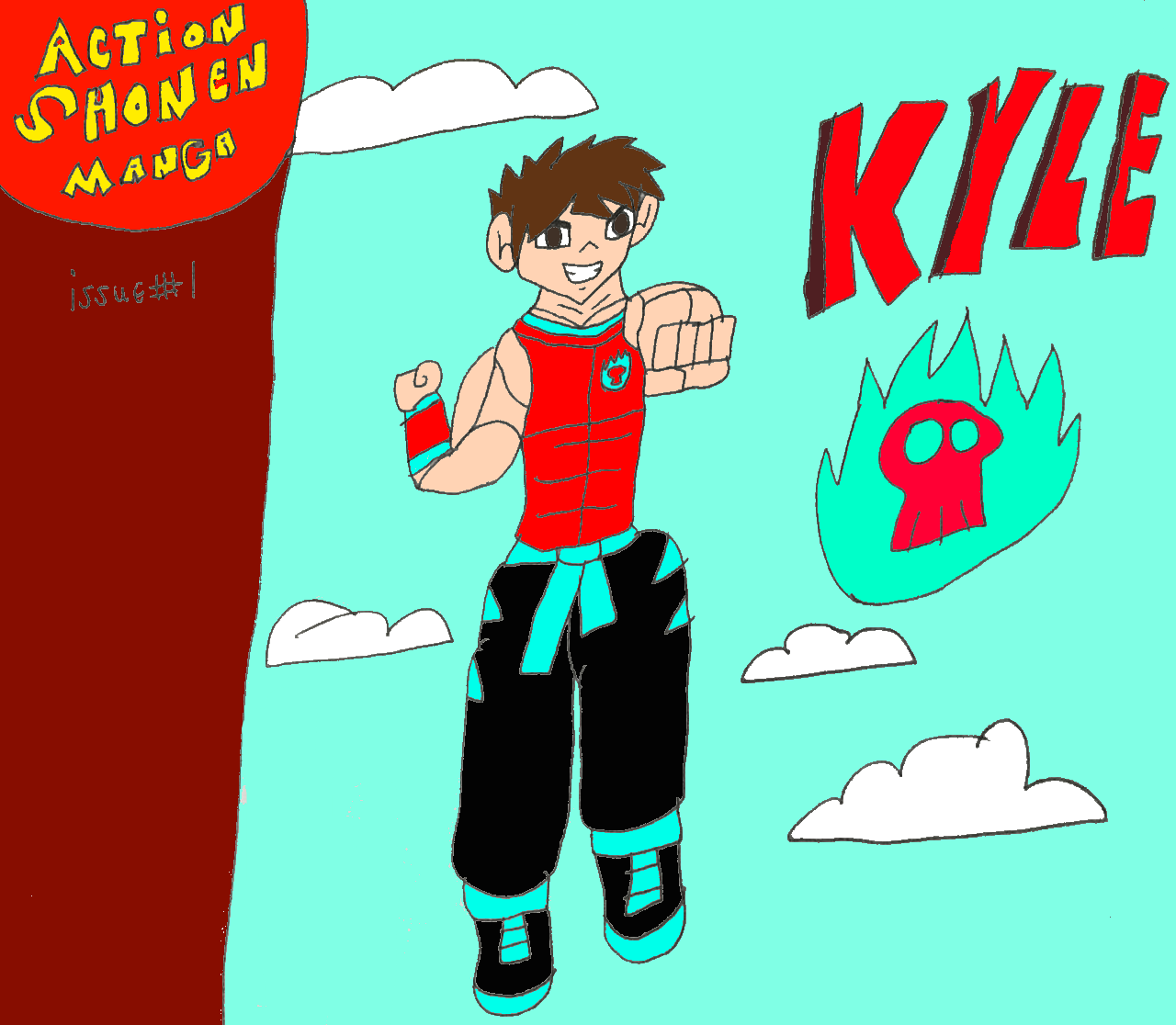 Kyle (Manga Cover) by SuperSaiyanPlusUltra on DeviantArt