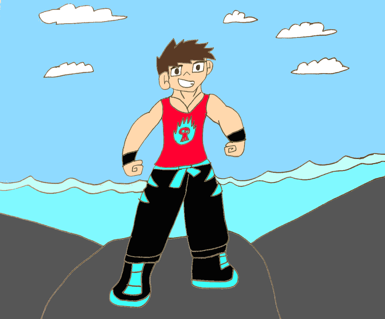 Kyle Getting Ready To Train by SuperSaiyanPlusUltra on DeviantArt