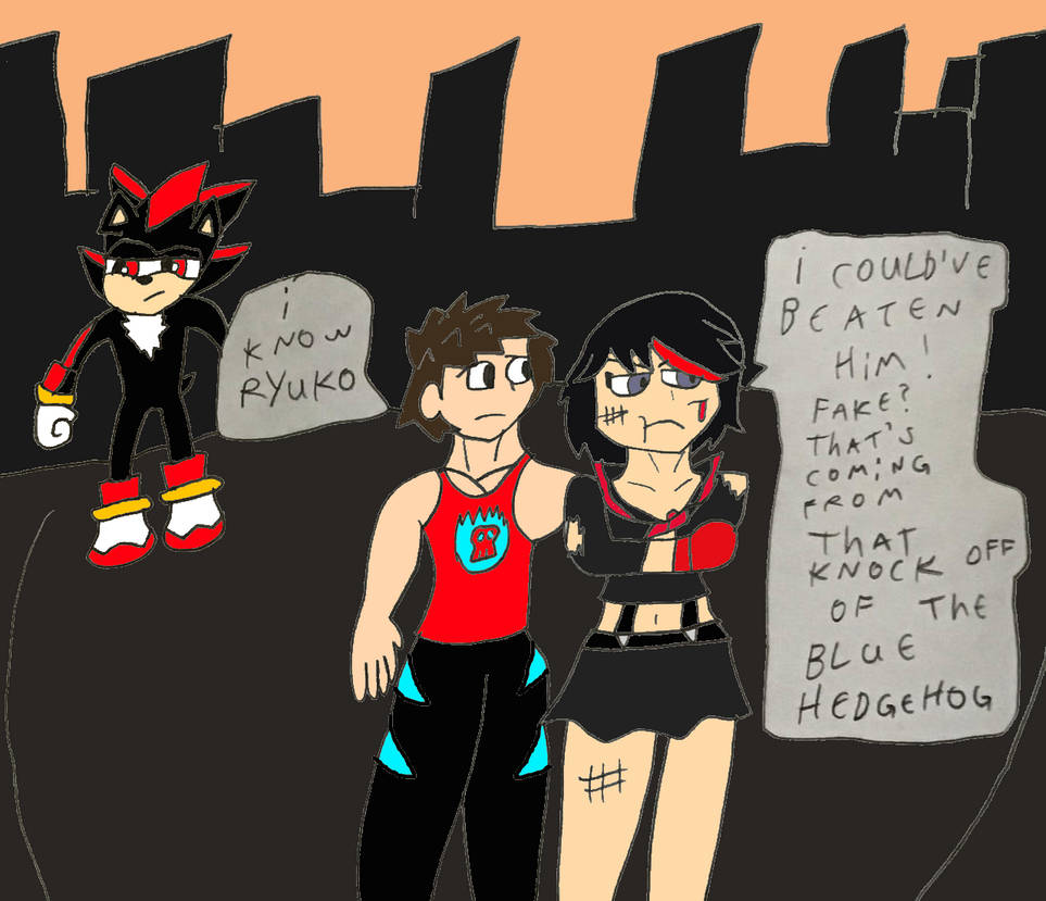 Ryuko After The Match by SuperSaiyanPlusUltra on DeviantArt