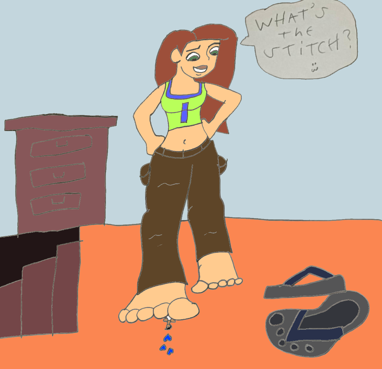 Alejandro Underfoot By Kim by SuperSaiyanPlusUltra on DeviantArt