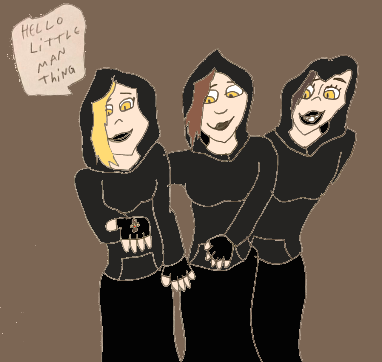 Three Giantess Dimitrescu Sisters by SuperSaiyanPlusUltra on DeviantArt