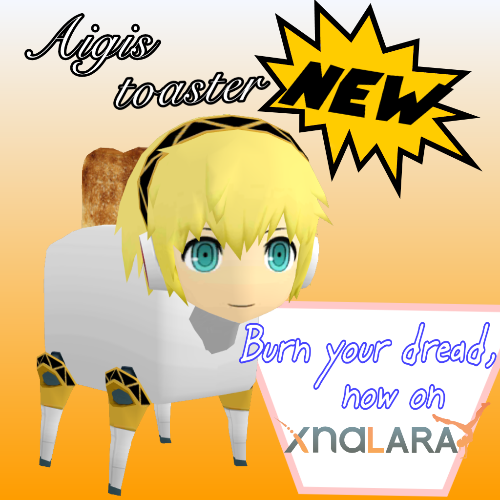 Persona 3 Aigis Toaster model for Xnalara XPS by AccurstMaiden on DeviantArt