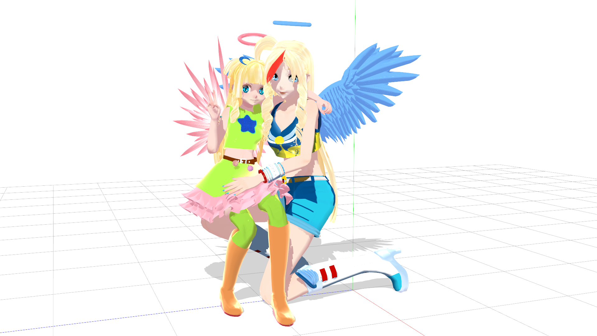 (Mmd Angel's Friends) Raf Models DL by Meili-Bright on DeviantArt