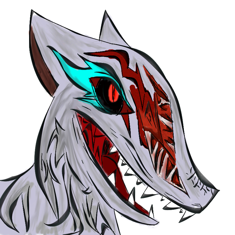 demon dog by NeptuniaStrange on DeviantArt