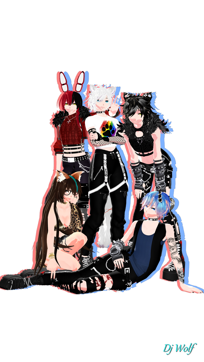 .: Group Pose #2 :. by AndrejKaulitzDjWolf on DeviantArt
