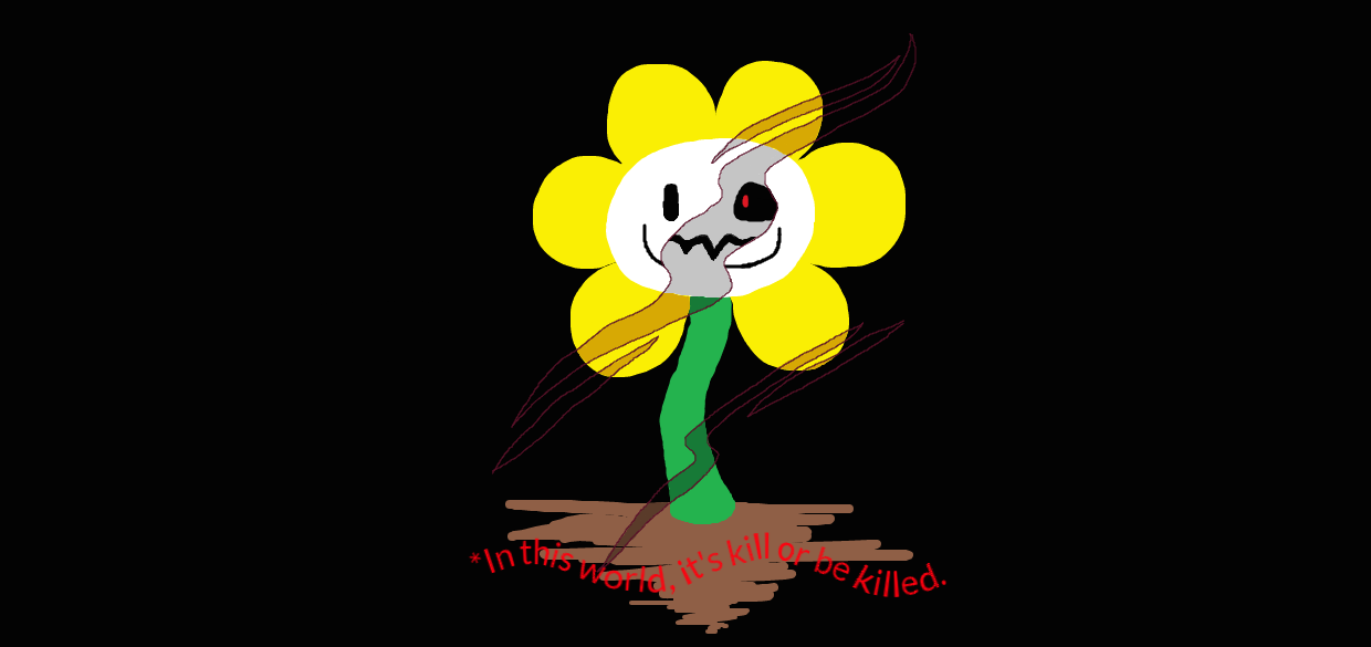 Your best friend Flowey by The-Newb-Artist on DeviantArt