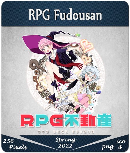 RPG Fudousan - Anime Icon by Sleyner on DeviantArt