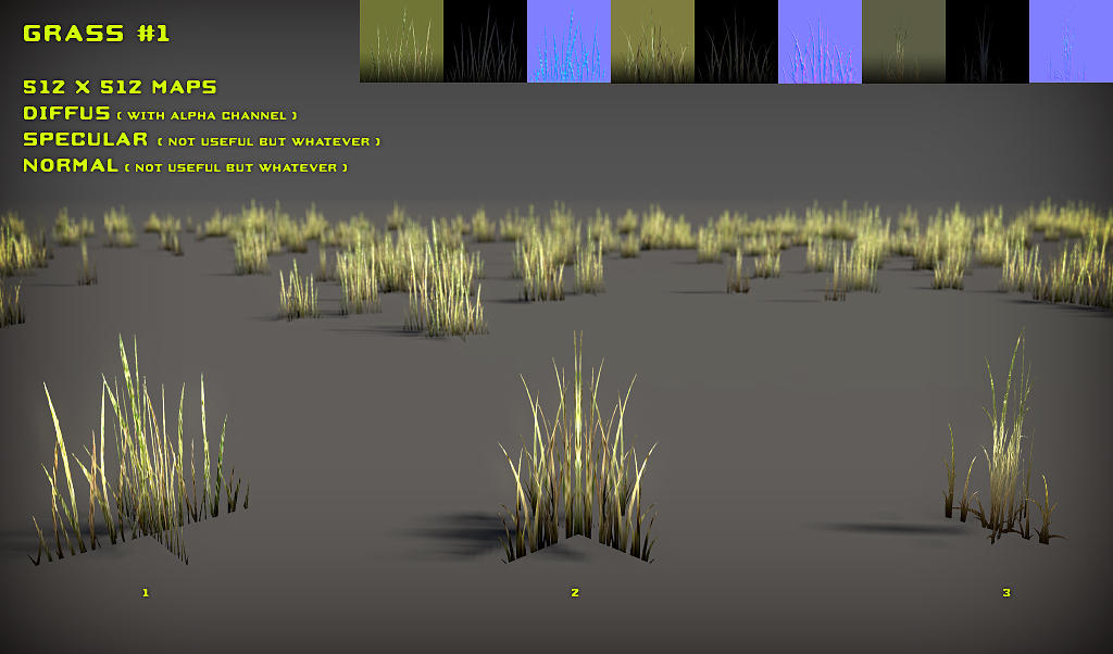 Free Grass Pack by Yughues on DeviantArt