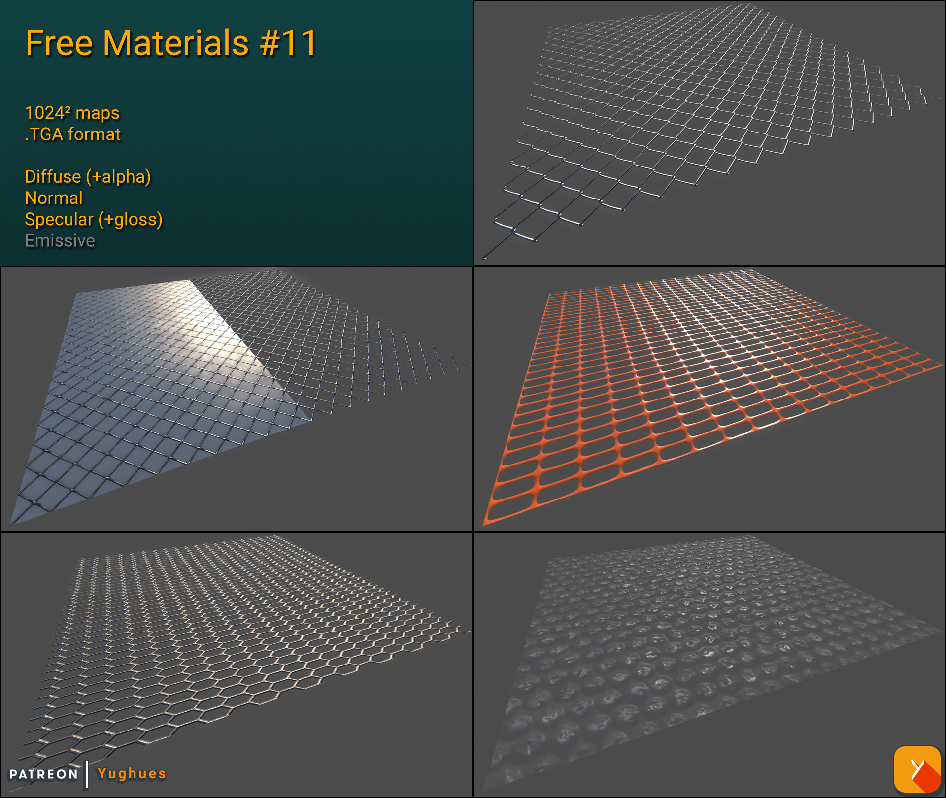 Free materials Pack #11 Redux by Yughues on DeviantArt