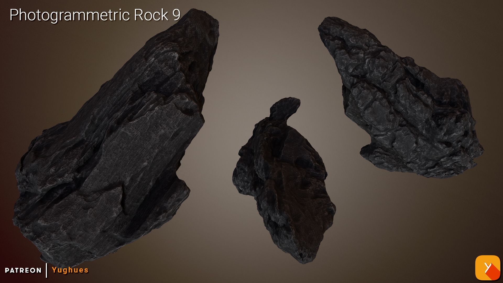 [Free] Photogrammetric Rock 9 by Yughues on DeviantArt