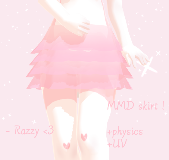 Layer skirt/ tutu ! (MMD DL) by Razberrypiie on DeviantArt