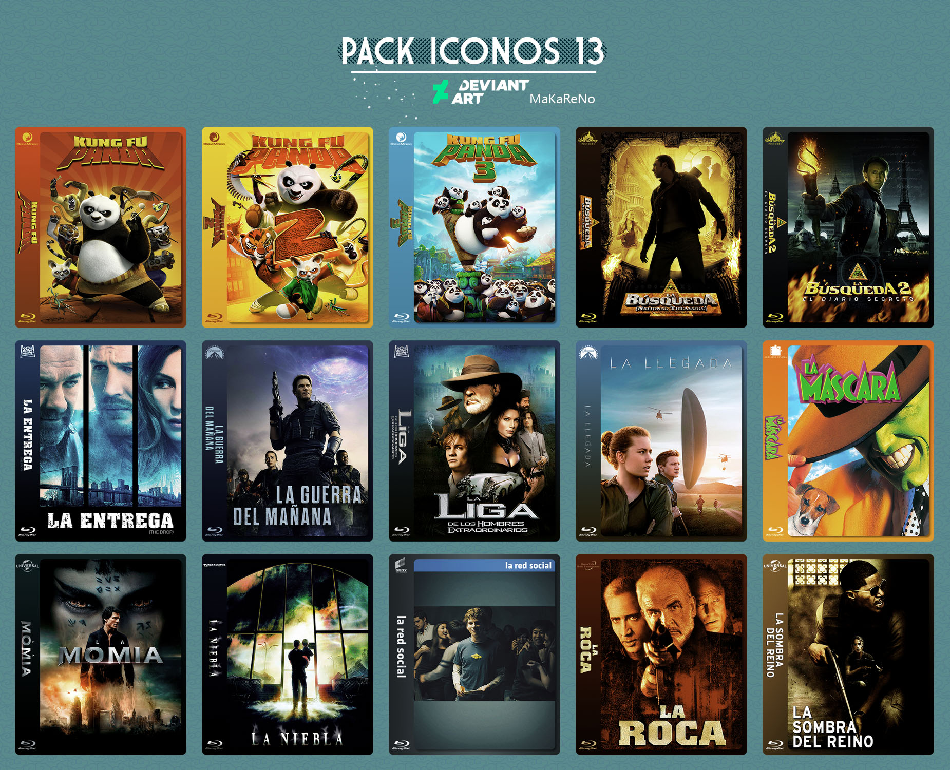 PELICULAS - Pack iconos 13 by MaKaReNo on DeviantArt