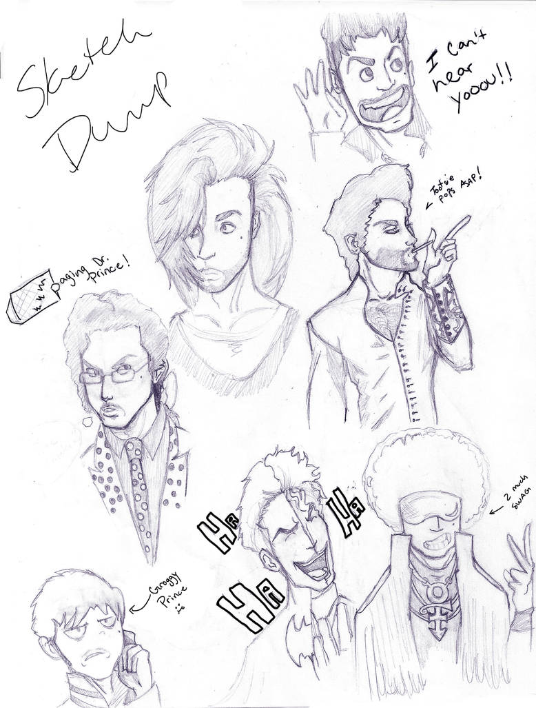 Prince doodles by spookyelectric3121 on DeviantArt
