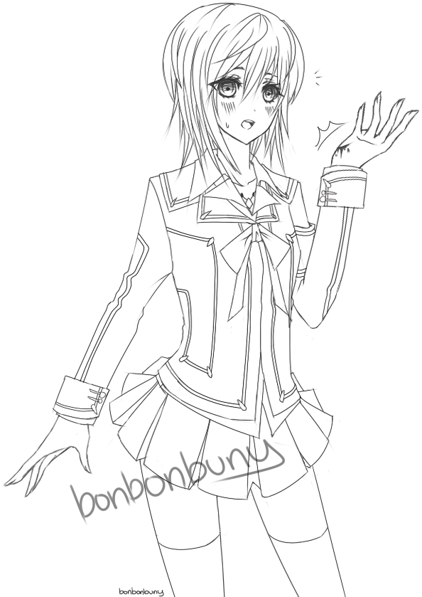 Yuuki Cross [COLLAB] by Miivei on DeviantArt