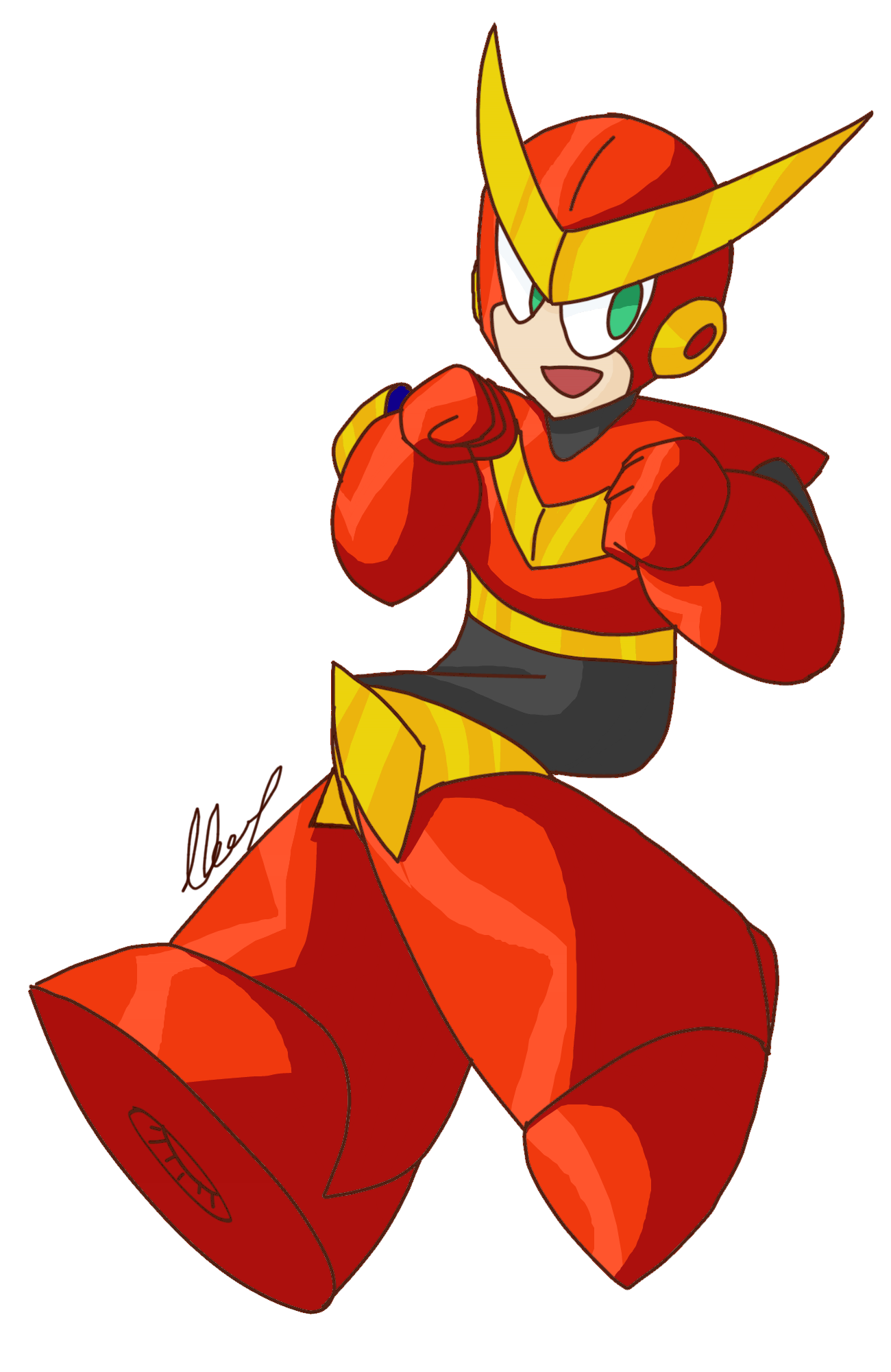 Quick Man!! by BluesPikmin on DeviantArt