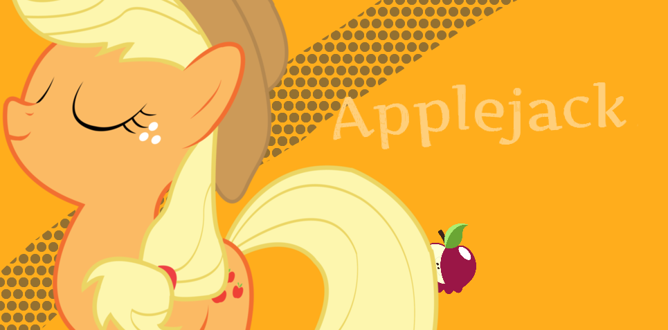 wallpaper of applejack by paintkirbyfan on DeviantArt