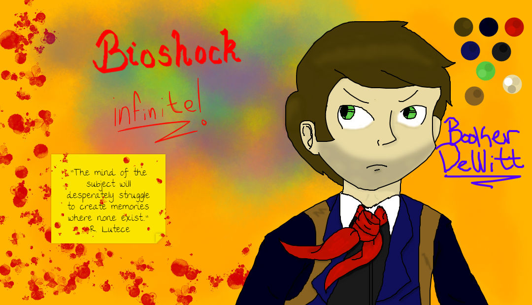Booker DeWitt (My style) by daisy-luigi4ever on DeviantArt