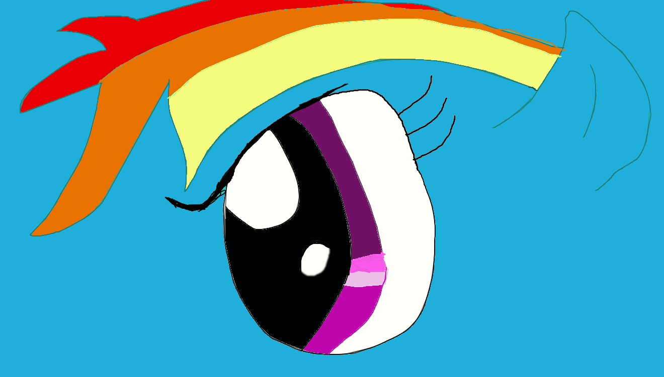 Rainbow Dash's Face by RainbowDashWhales on DeviantArt