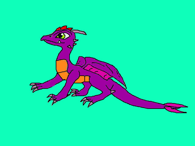 Purple Dragon by NinjaTurtleGirl on DeviantArt