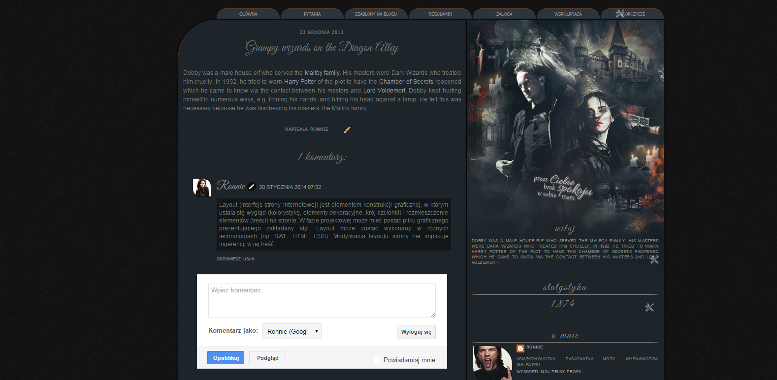 Dramione by RonnieRathbone on DeviantArt