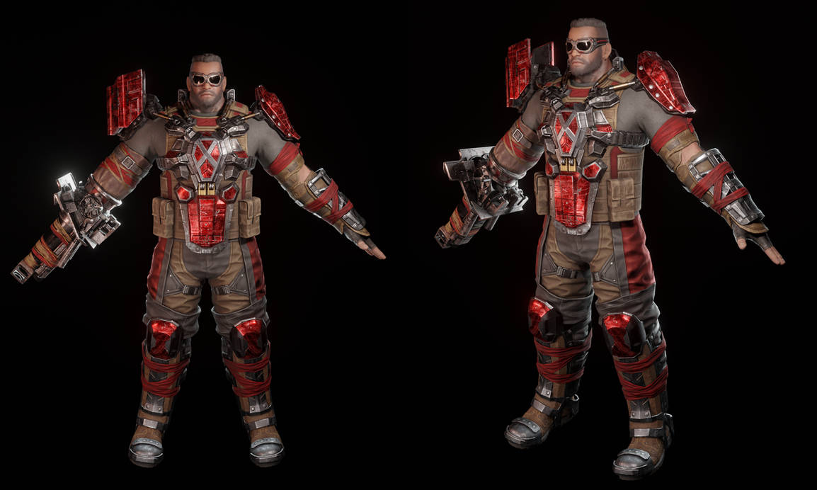 Barret - Scrap Armor by Shizuru117 on DeviantArt