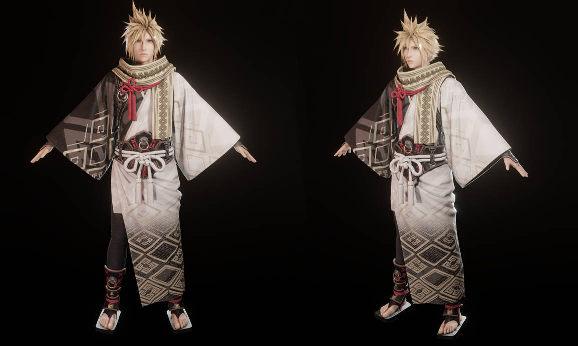 Cloud - Official Festive Garb by Shizuru117 on DeviantArt