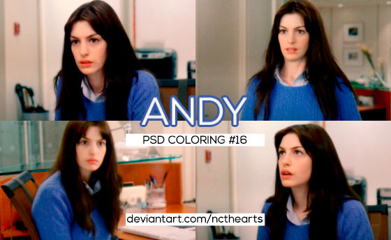 PSD #16 | ANDY by ncthearts on DeviantArt