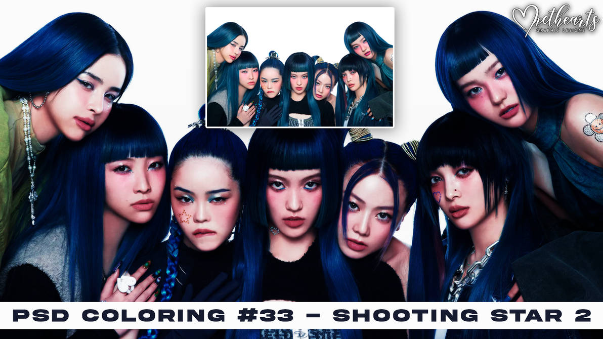 PSD #32 | SHOOTING STAR #2 by ncthearts on DeviantArt