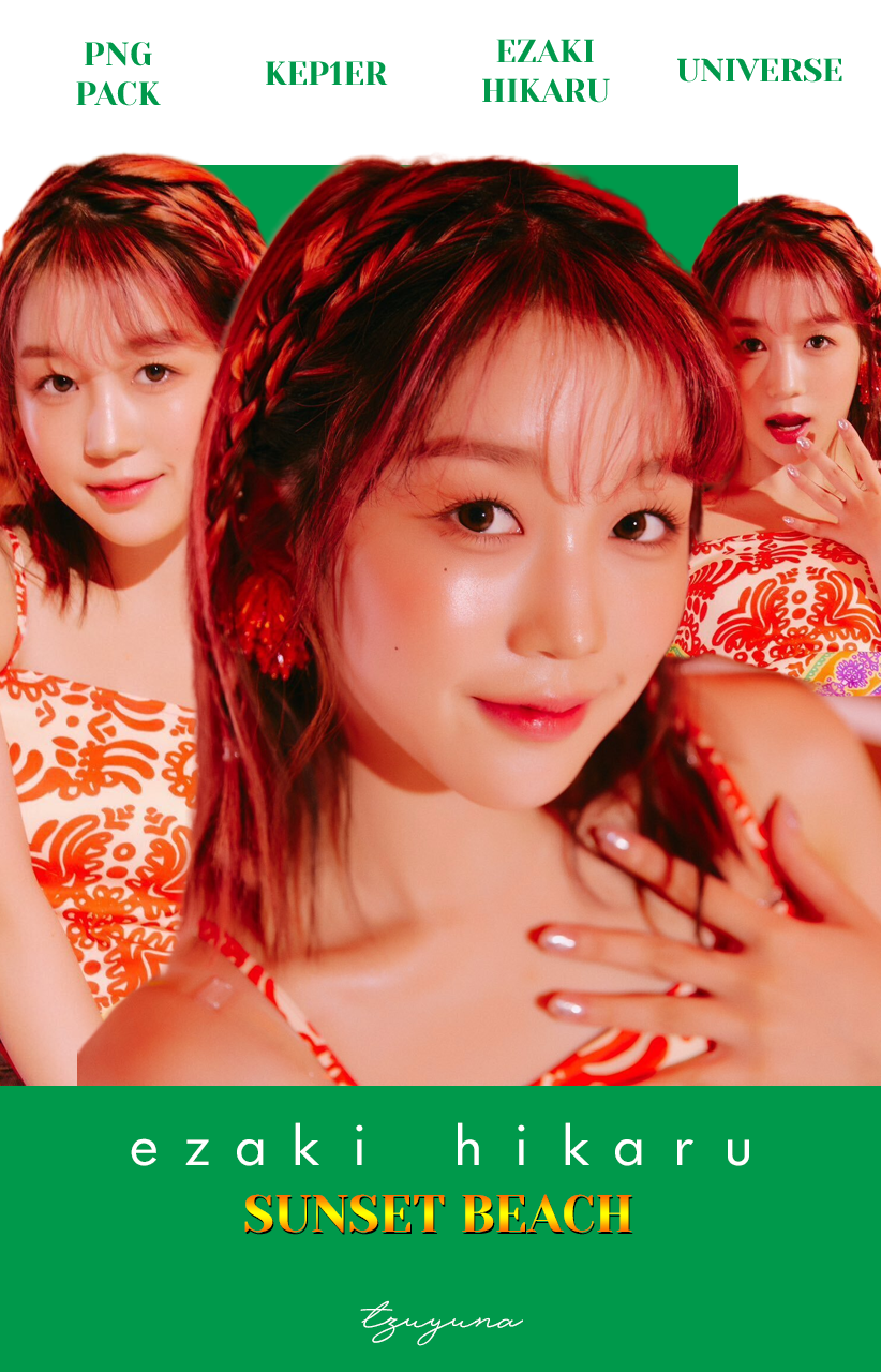 PNG#06 KEP1ER UNIVERSE SUNSET BEACH: EZAKI HIKARU by Tzuyuna on DeviantArt