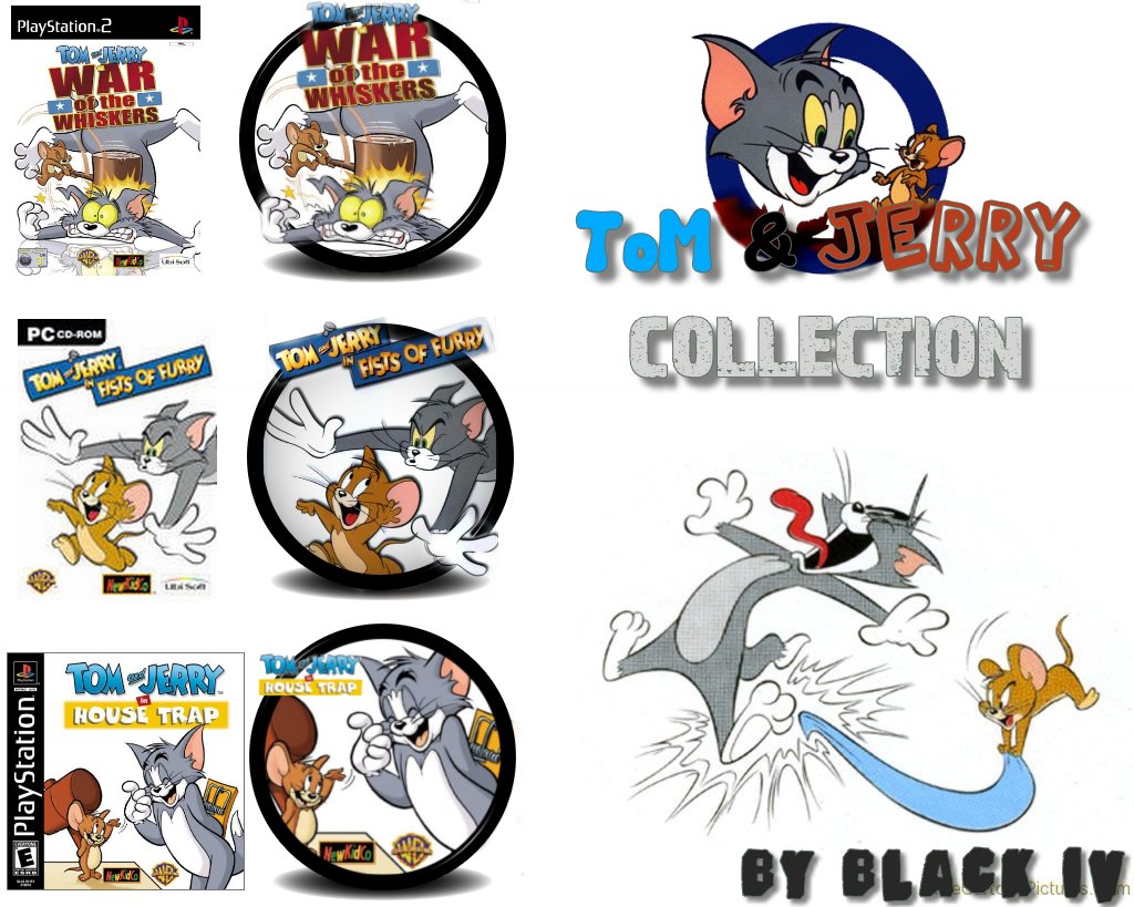 Tom and Jerry collection Icons by BLACK-IV on DeviantArt