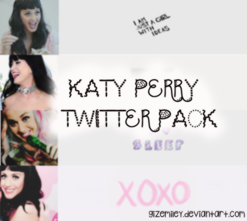 Katy Perry Twitter Pack by gizemiley on DeviantArt