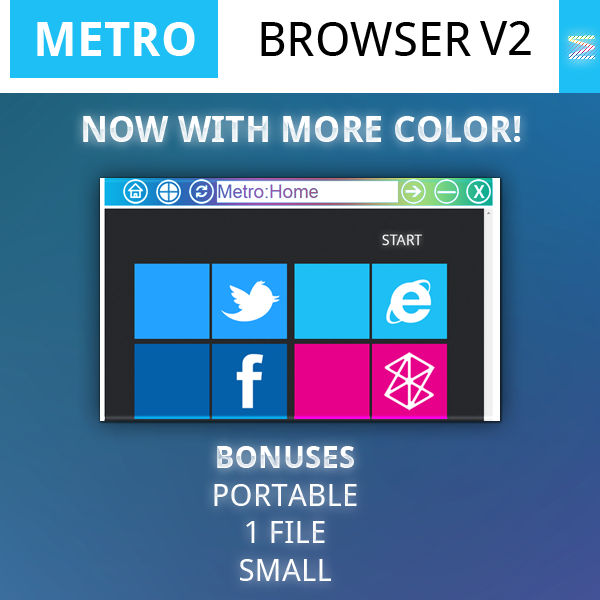 Metro Web Browser V2 by Grimmdev on DeviantArt
