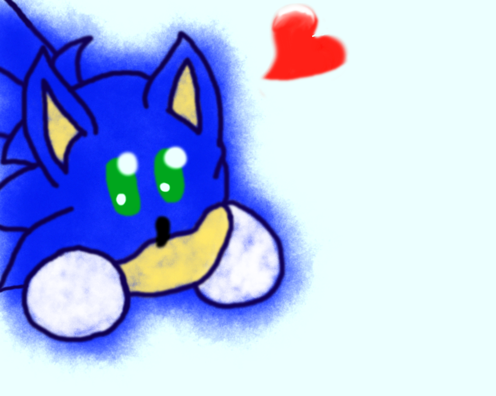 Cute Sonic Drawing by Macktilla on DeviantArt