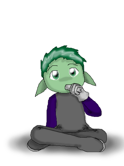Beast Boy Chibi by The-Darth-Kitty on DeviantArt