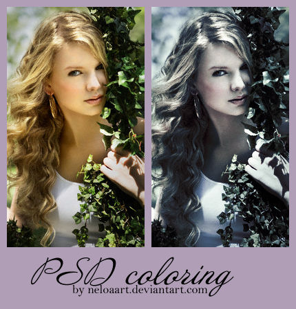 BlueGreenWhite PSD coloring by Neloaart on DeviantArt