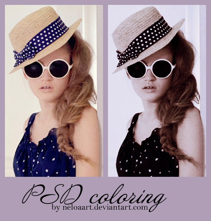 Brown and white PSD coloring by Neloaart on DeviantArt